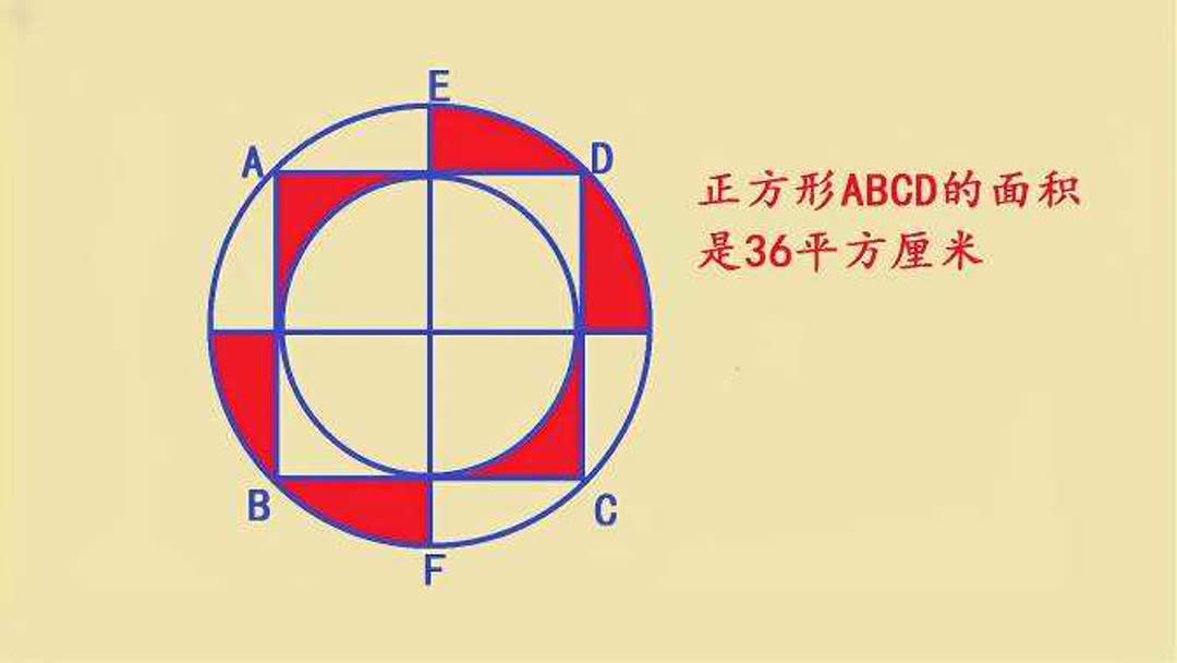 广州市重点中学小升初数学考试题,求面积,难住尖子生