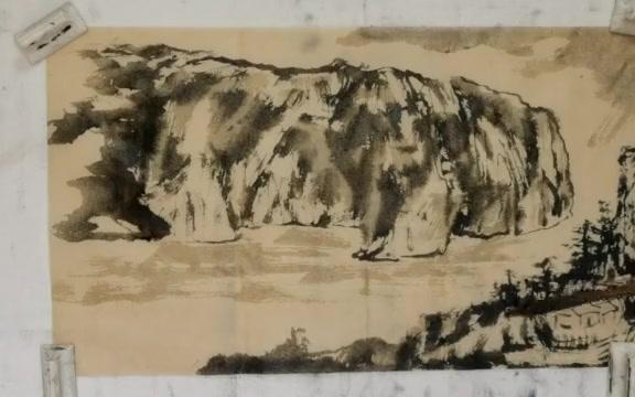 5分钟速成水墨画,写意中国山水画