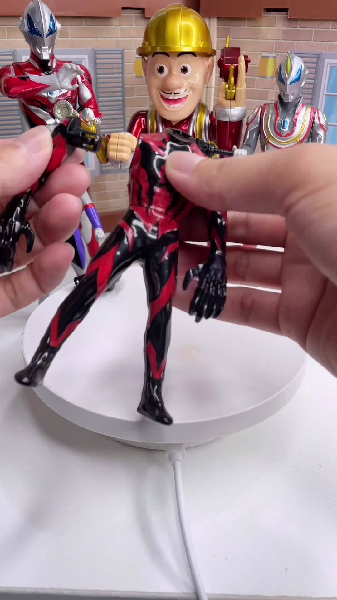 奥特曼手办模型#奥特曼 #动漫手办 #儿童玩具 #玩具视频