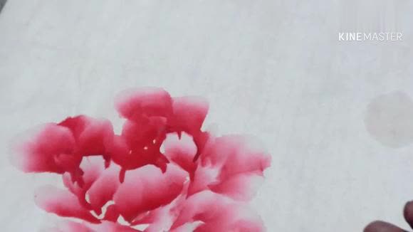 想学会画美丽的牡丹花吗,进来学吧,一看就会!超简单