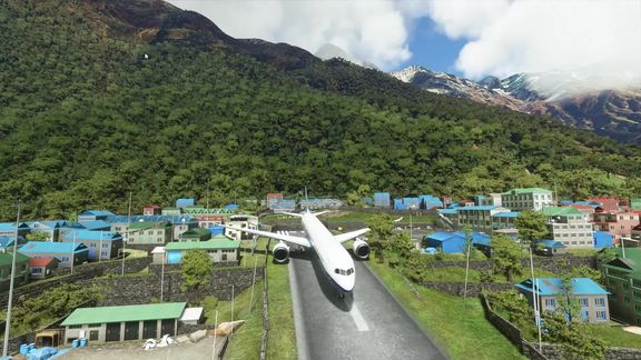 BOEING 787-10 卢卡拉满载起飞 #微软模拟飞行