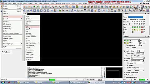 allegro软件界面的介绍和常用菜单栏讲解-凡亿PCB在线实战视频教程