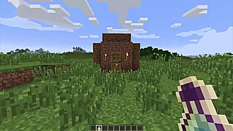 我的世界:小路建造地底密室,比较坑!