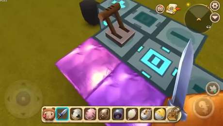 迷你世界可以开的火车,好高级的样子