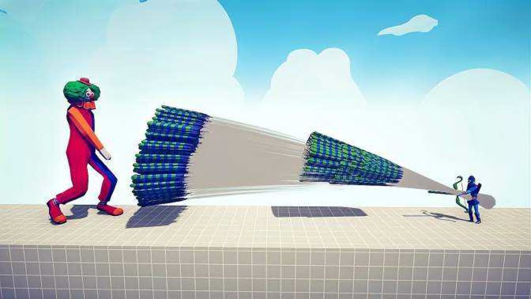 全面战争模拟器:小丑巨头 VS 所有神之兵种