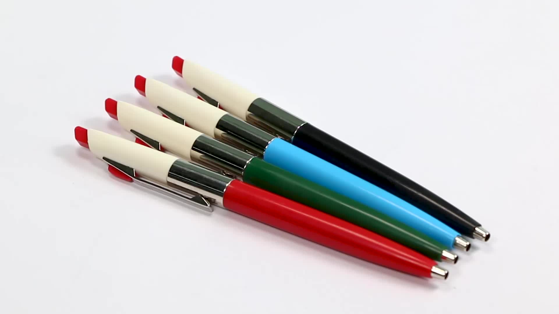 Ringo匈牙利ICO70复古款按钮圆珠笔办公学习文具用品0.8mm