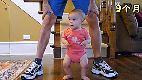 宝宝从7个月到1岁, 从学会爬到学会走, 成长过程如此暖心
