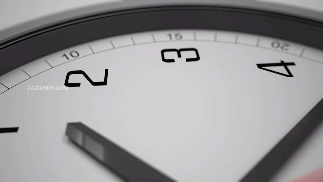 【高清视频素材】形容时间流逝飞速转动的时钟