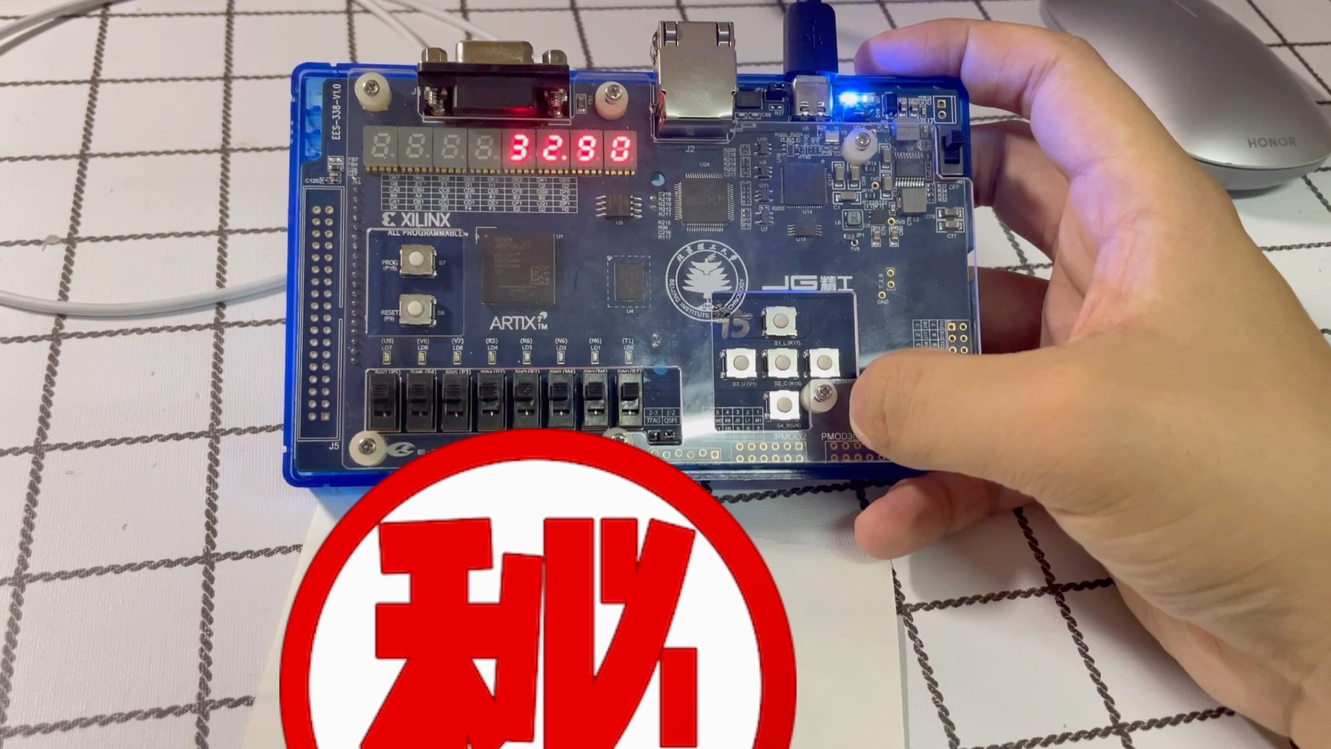 北京理工大学数字逻辑大作业我用Verilog实现了毫秒级的短跑计时器