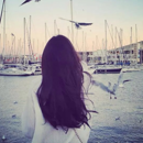 听着一首优美的歌 