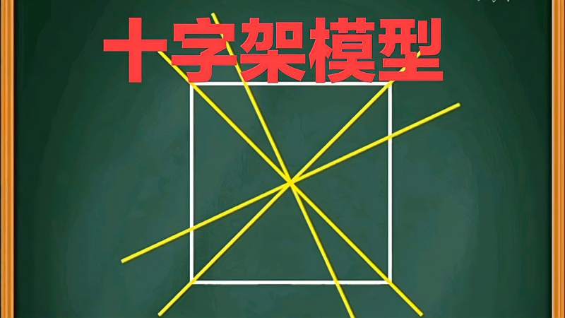 小学数学,面积典型题——十字架模型