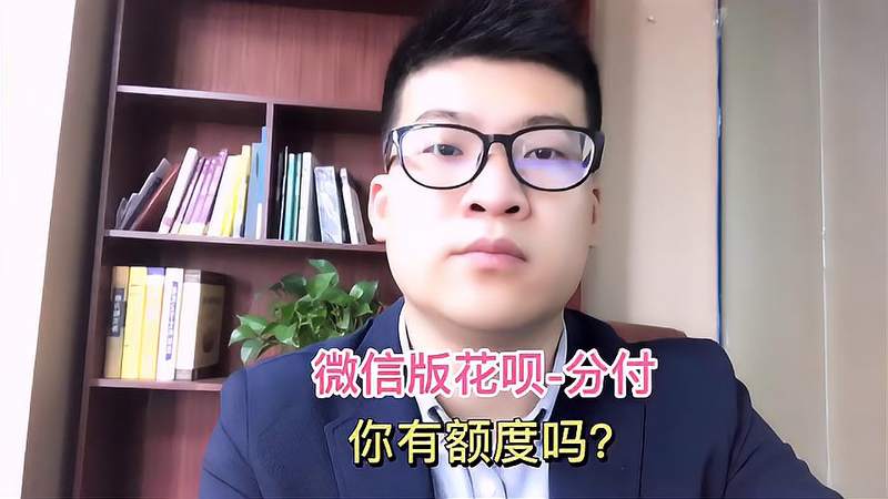 微信版花呗—分付!你有额度吗?