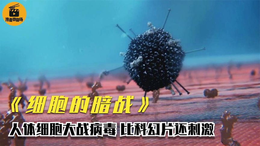 人体细胞与病毒大战,比科幻片还刺激!高分纪录片《细胞的暗战》
