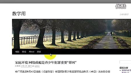 GDI自动博客教程3—如何设置博客导航条