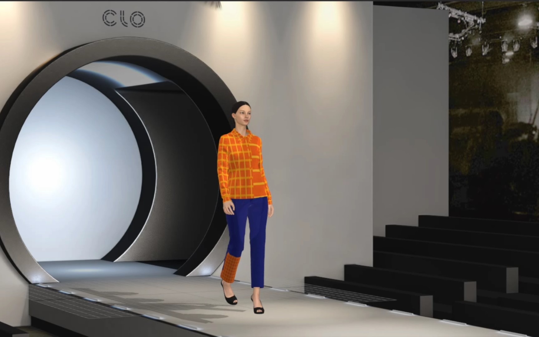 服装CAD打板,CLO3D模拟