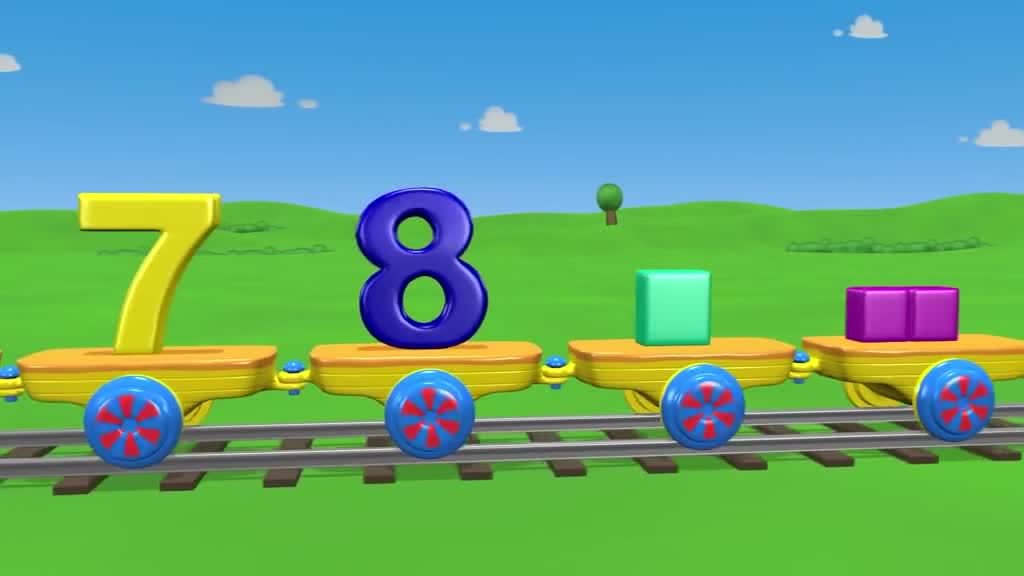 欢快的儿歌让宝宝学习数字的英语,益智早教...