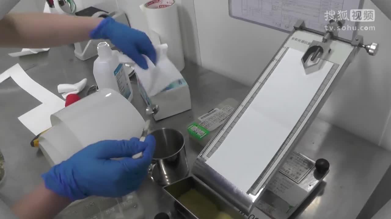 《天势科技》不干胶标签进料检验中初粘性测试