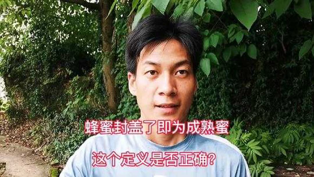 蜂蜜封盖即为成熟蜜?成熟蜜的标准是以封盖还是波美度来定义的