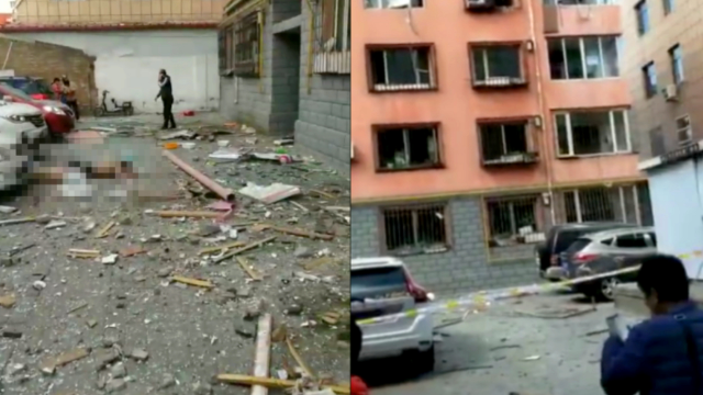 突发!现场:内蒙古呼和浩特一居民楼发生爆炸 现场一片狼藉
