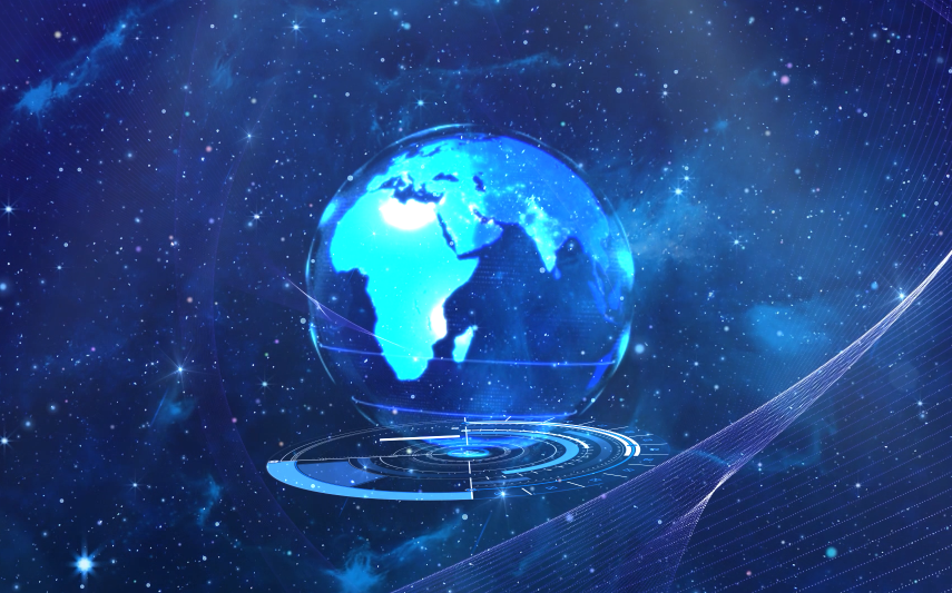 【AE教程】赛博朋克 地球旋转