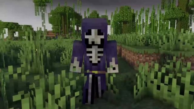 我的世界MC动画:创世神him与恐惧魔王之战