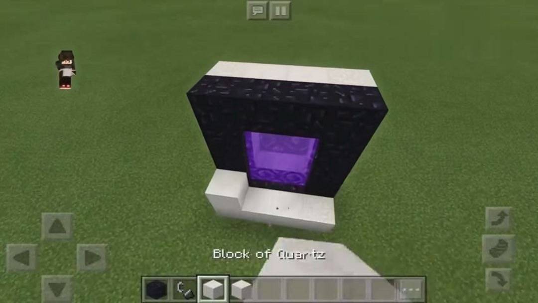 我的世界传送门教程:教大家制作一个传送到一个城市世界的教程