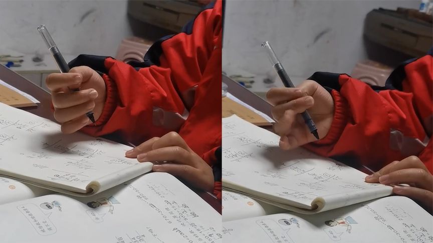 儿子4年级写作业到凌晨,2位数乘法掰手指不会算,妈妈崩溃心疼