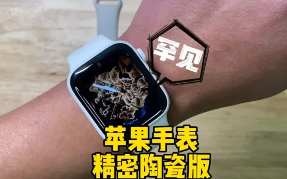 纯白机身的苹果手表太好看了!可惜停产了!
