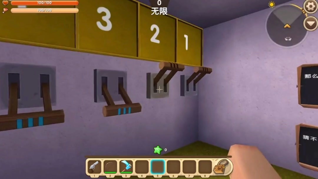 迷你世界:解密密室密码提示无处不在