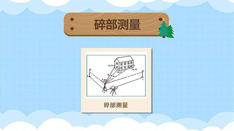 碎部测量:测定碎部点的平面位置和高程