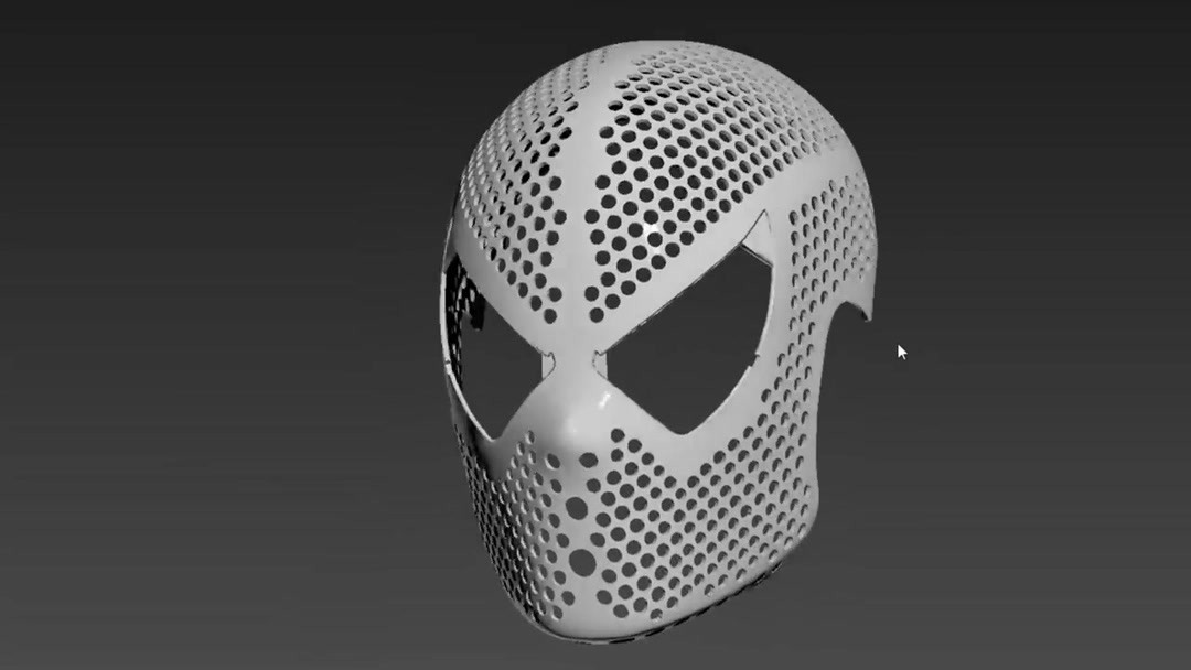 《蜘蛛侠》的面具,从图纸到成品全过程