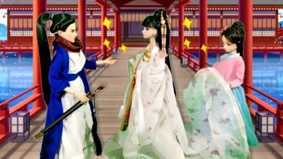 绒绒兔爱玩具:武功高强的男主下山 遇到扮成乞丐的罗丽公主