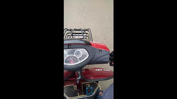 宗申车辆电三轮,在路上