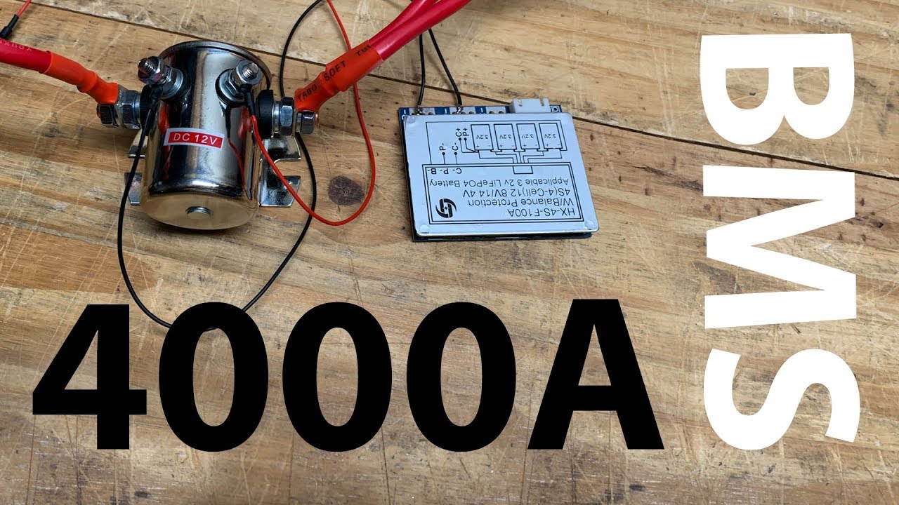 [搬] jehugarcia 4000A 电流的 bms 电池管理系统