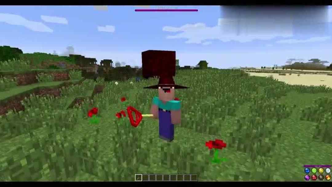 MC里的神奇动物魔法逆天的巨型方块BOSS我的世界模组秀EP57