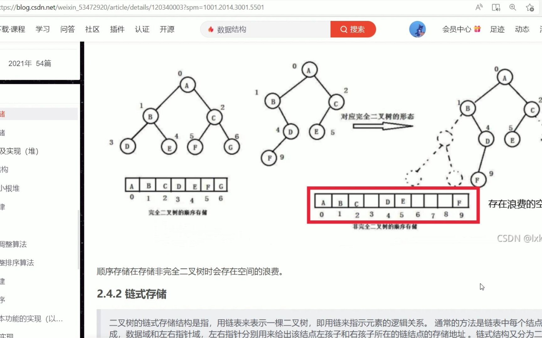 数据结构之树02