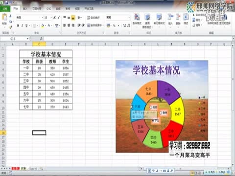 excel 制作环形动态图 02