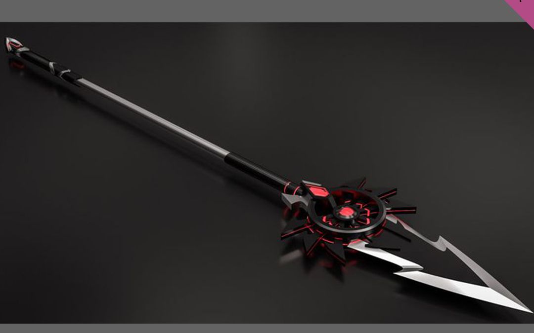 3Dmax制作高模长剑零基础武器教程