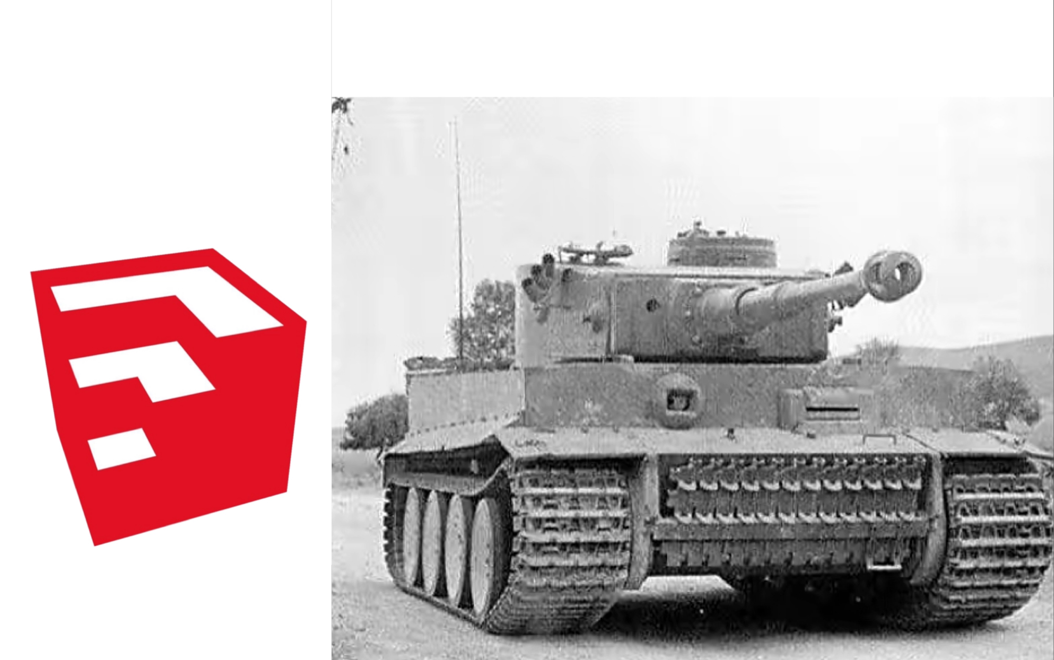 3D打印模型之五号坦克～第一期