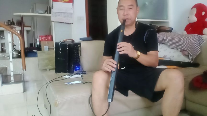 上架新品电吹管R1学习E《记得咱的家》,科技乐器上手学习很容易