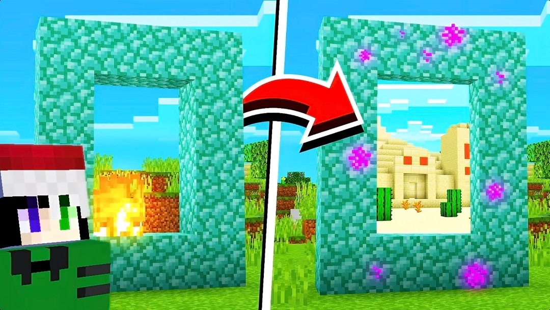 游游解说我的世界:制作一个无模组的简单传送门?