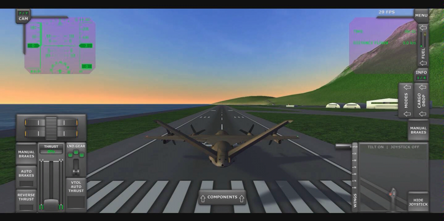 涡轮螺旋桨飞机模拟1