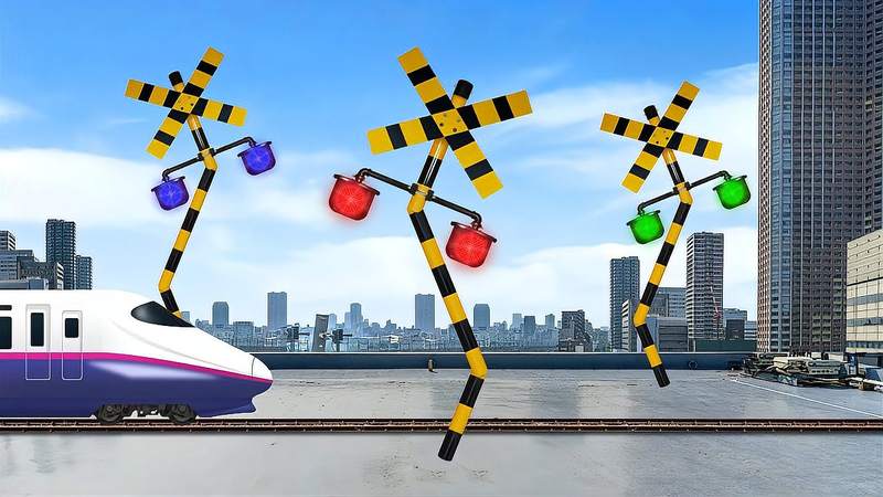 趣味动画:在各种地方都有会跳舞的红绿灯,非常有趣