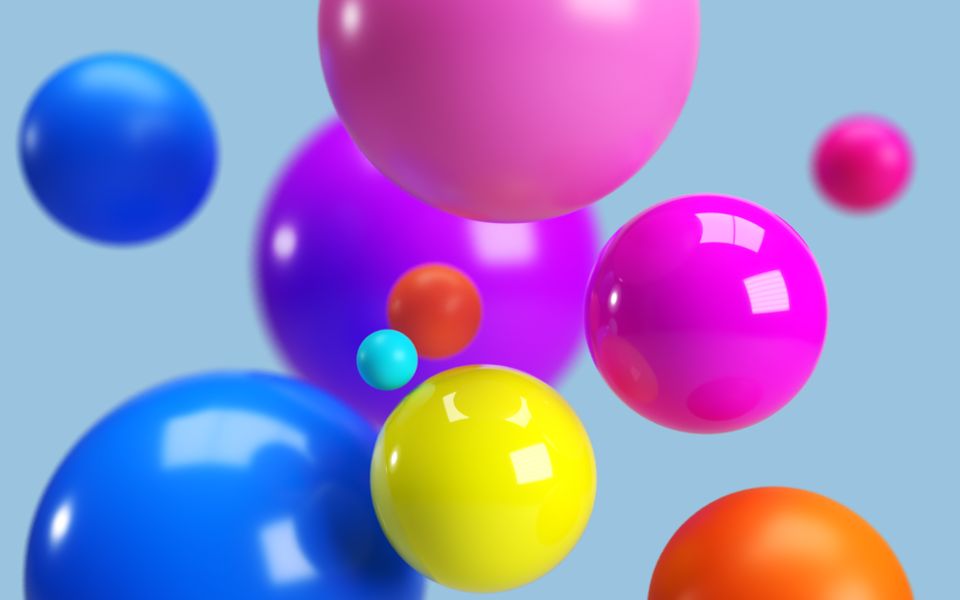 【3D】彩色空间球体 - AdobeDn-训练营①