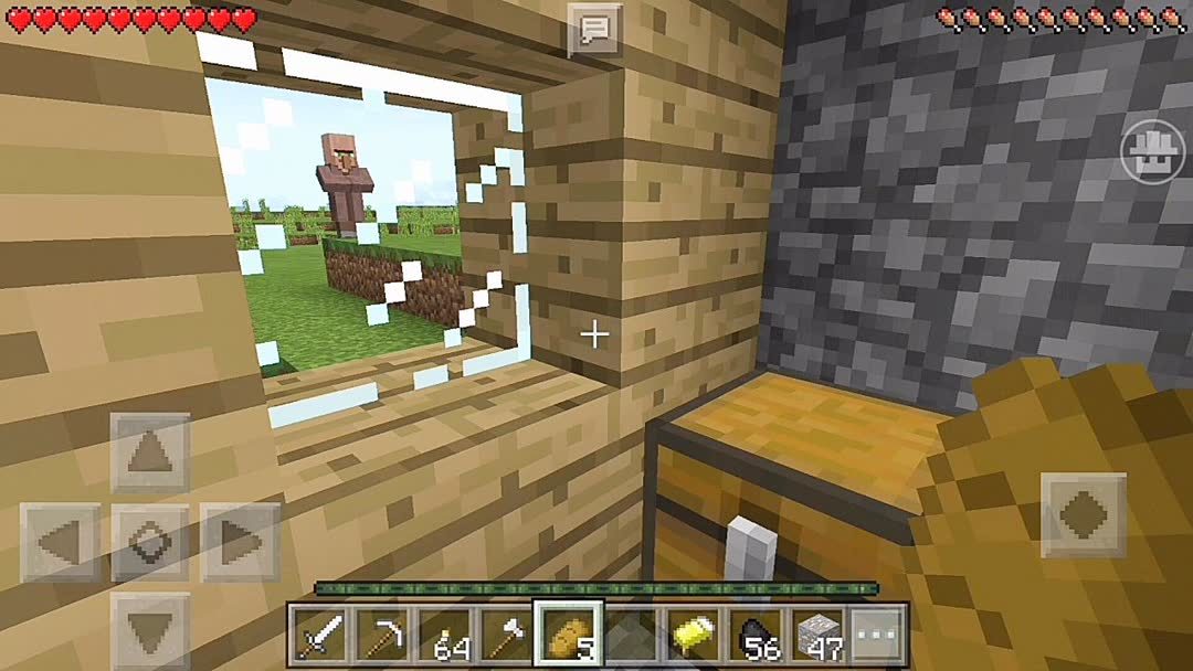 我的世界矿洞探险25 死里逃生,换取食物被村民发现