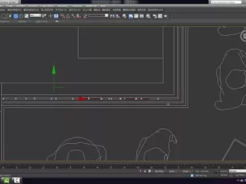 [第3章][商业空间设计案例1][3D单体建模][03]-模特背景和模特台