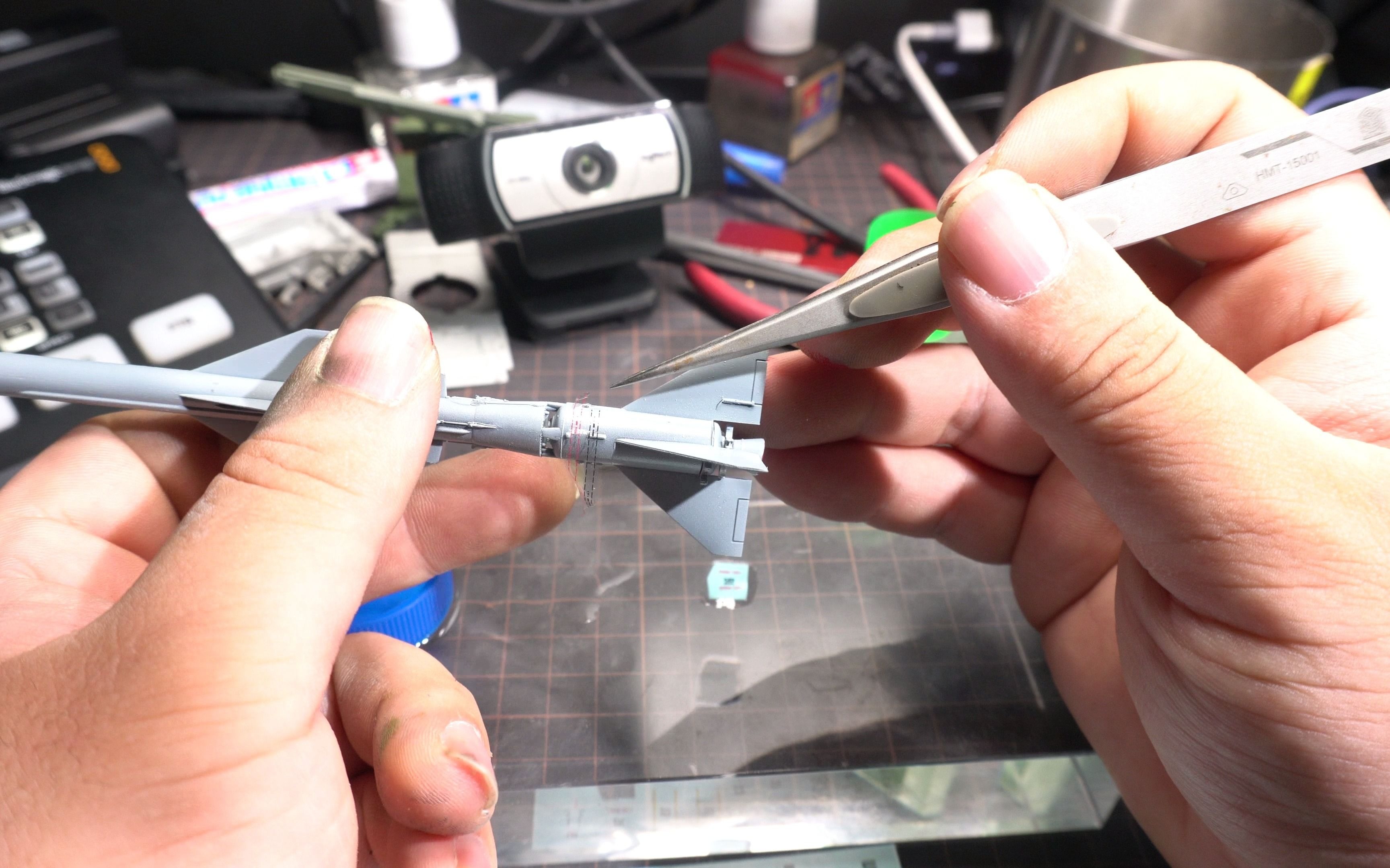 小号手 82933 1/72防空导弹 模型制作过程 C(暂时就更新到这里)