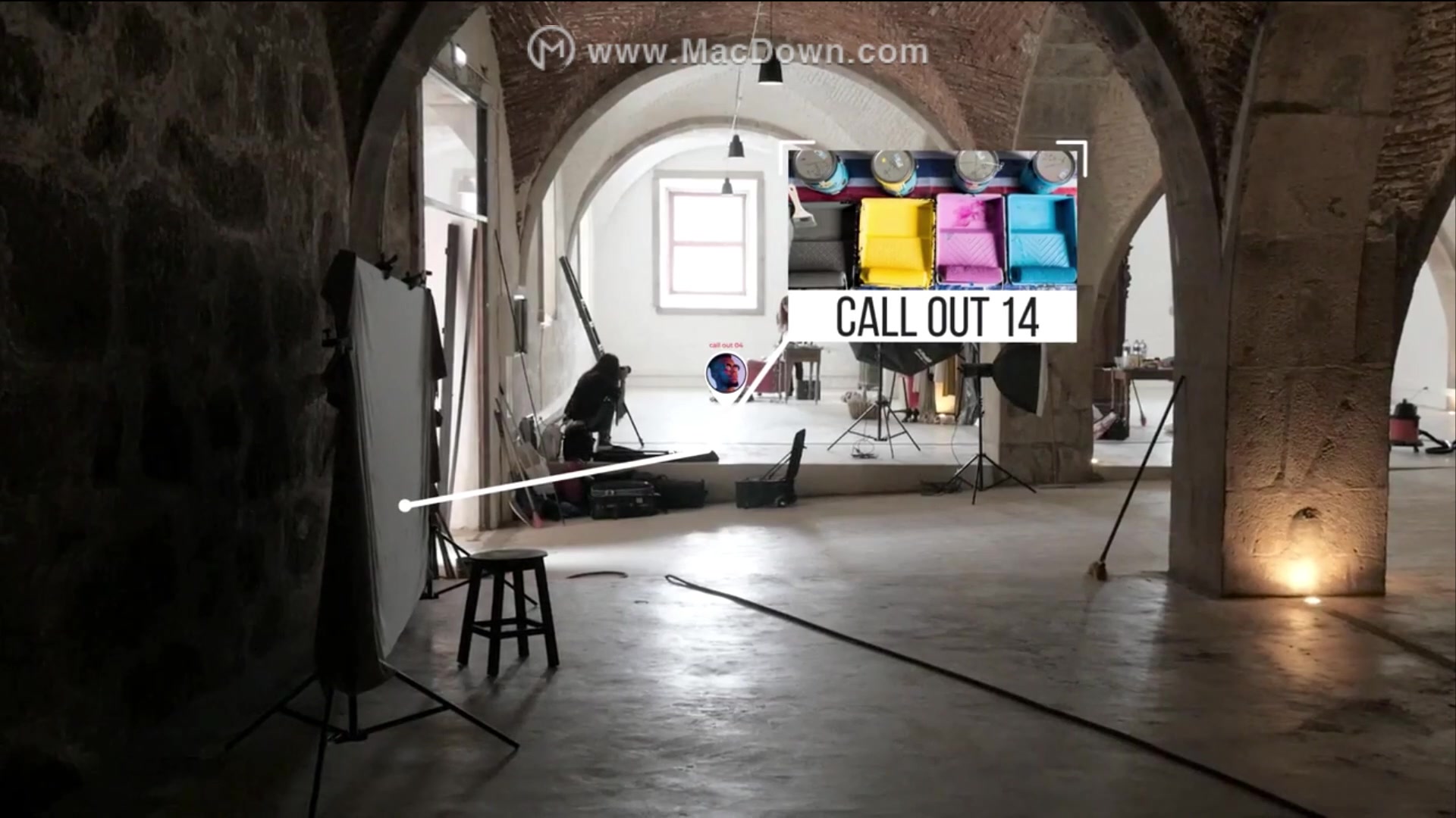 AE模板-16个创意全屏主题动画