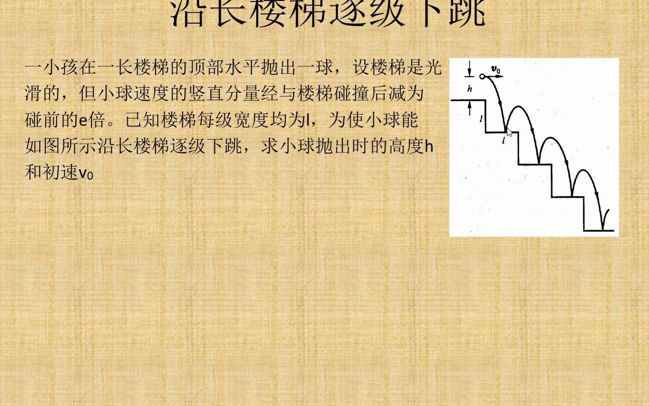 【丁老师讲堂】第72期:小球的下落和碰撞