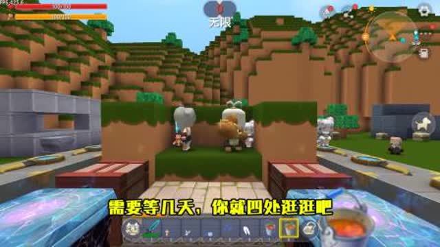 迷你世界刺客生存填炉炼出无限手套,皮皮就派威震天围攻矮人国